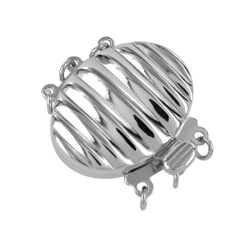 Silver Multi Row Clasps – Goldenage International - World Famous Findings