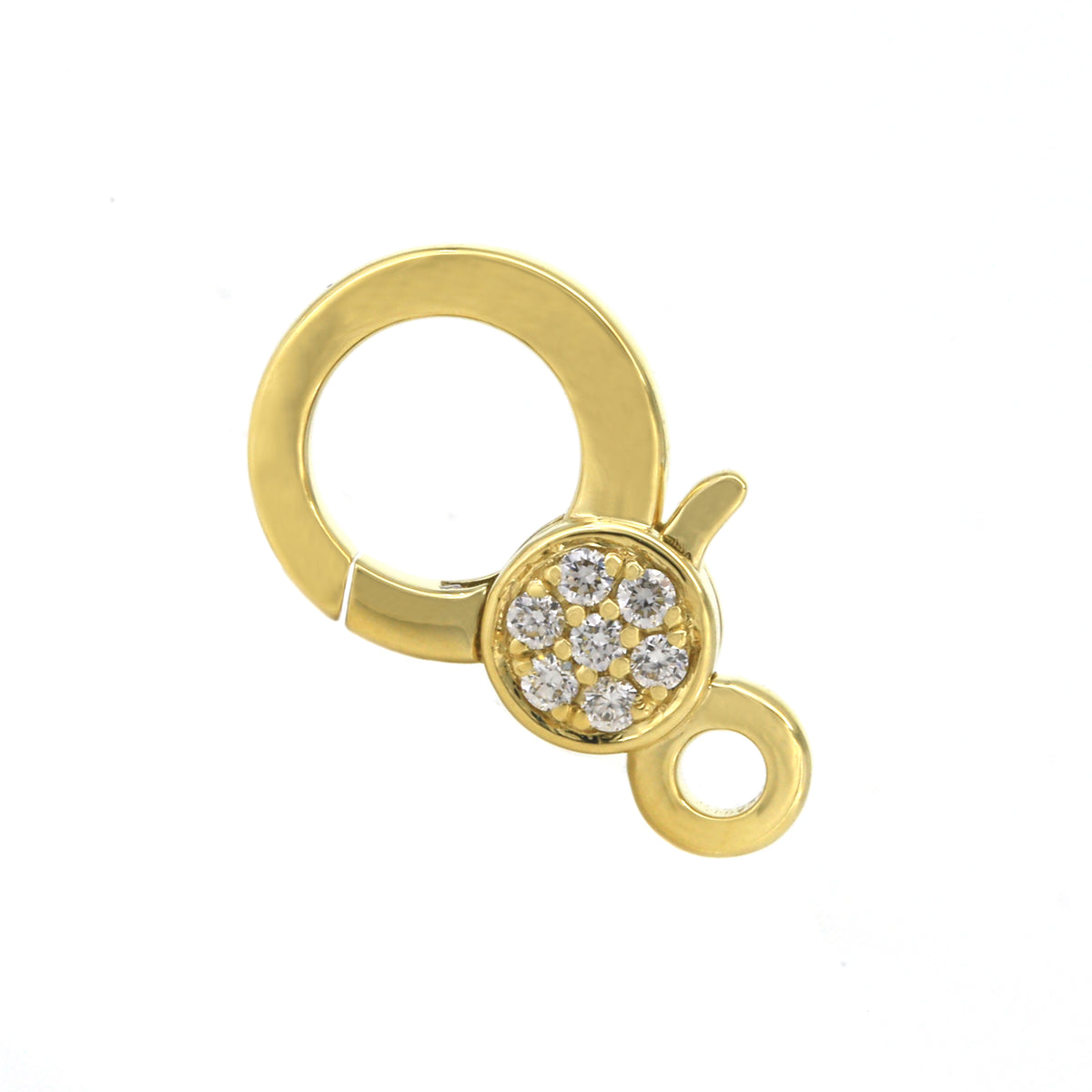 D1592 Diamond Circular Clasp – Goldenage International - World Famous ...