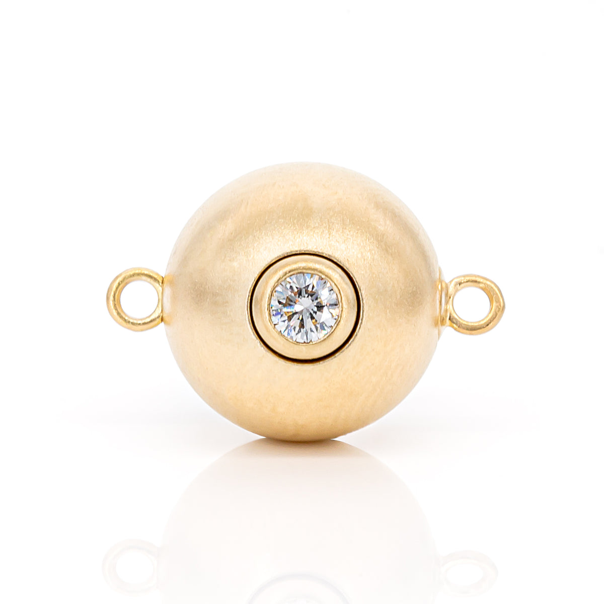 D2510 Diamond Push Button Ball Clasp – Goldenage International - World ...